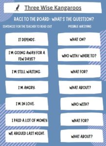 11 engaging ways of teaching grammar – Three Wise Kangaroos